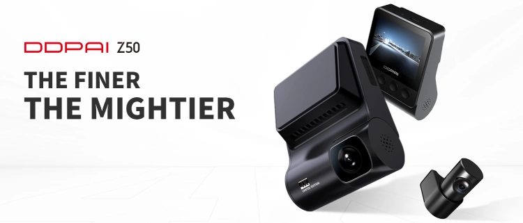DDPAI Z50 GPS | Front 4K & Rear 1080P Dash Cam | 2.3 inch LCD screen ...
